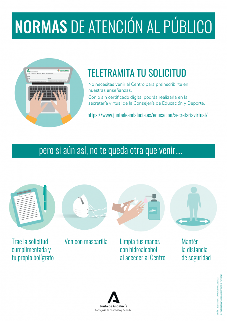Medidas de prevención del COVID 19 - Arenal